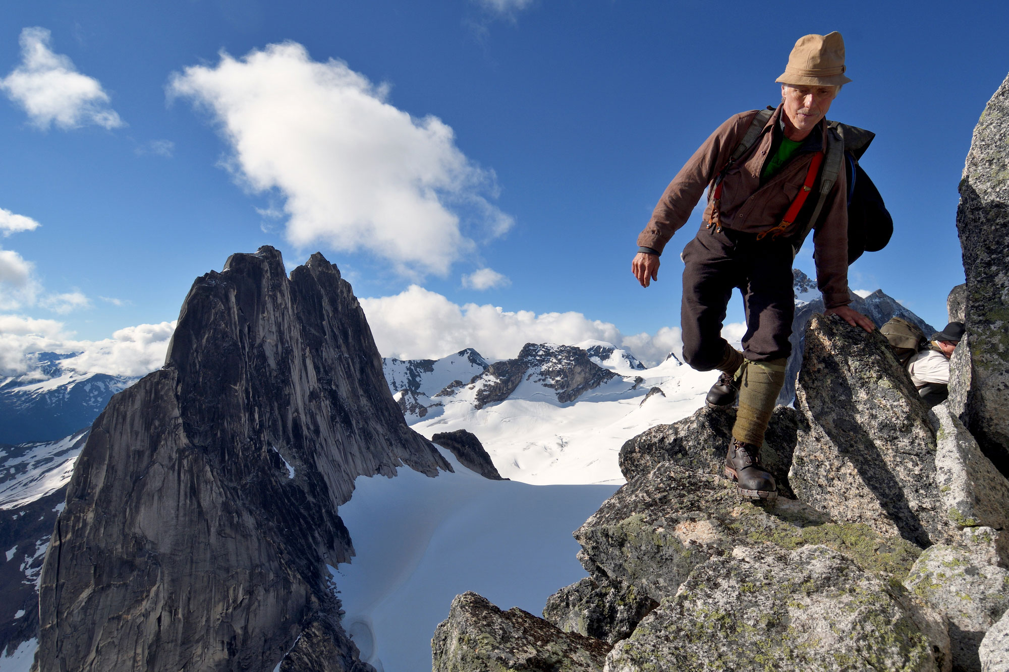 Photos: Ontario mountaineers recreate legendary first ascent of Bugaboo ...