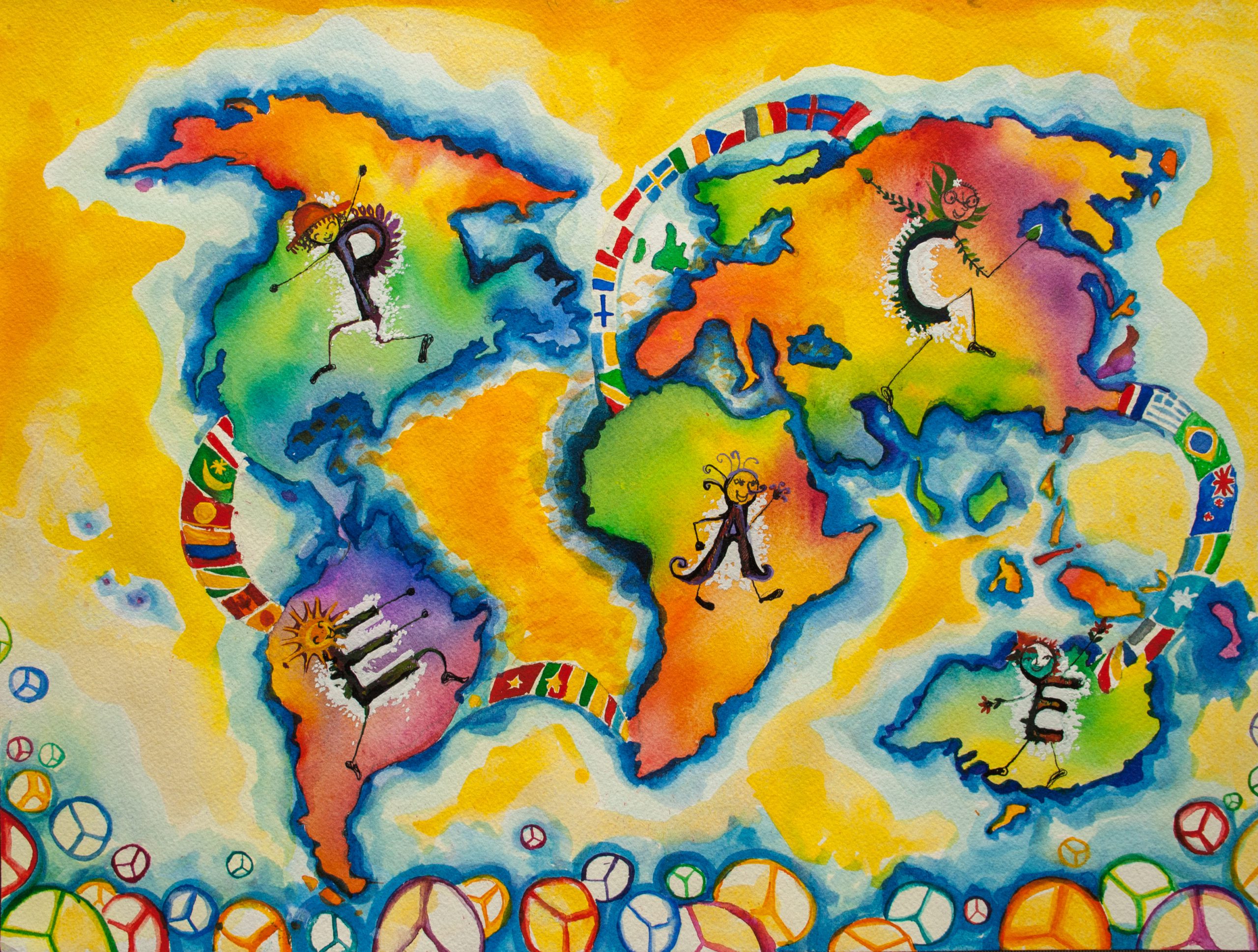 10 amazing world maps created by children | Canadian Geographic