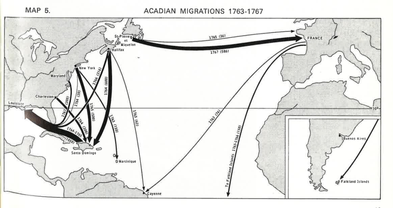 Mapping the Acadian deportations | Canadian Geographic