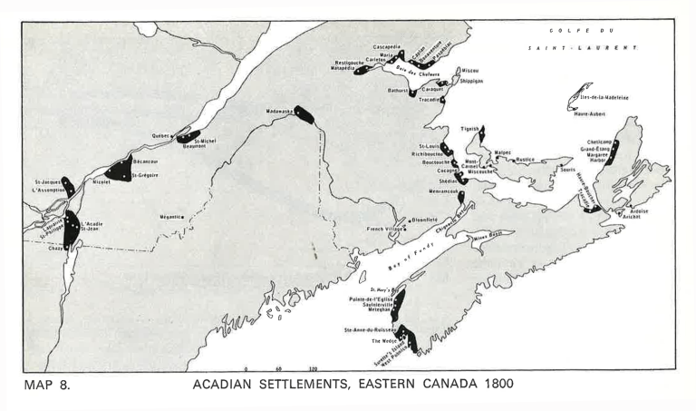 Mapping the Acadian deportations | Canadian Geographic