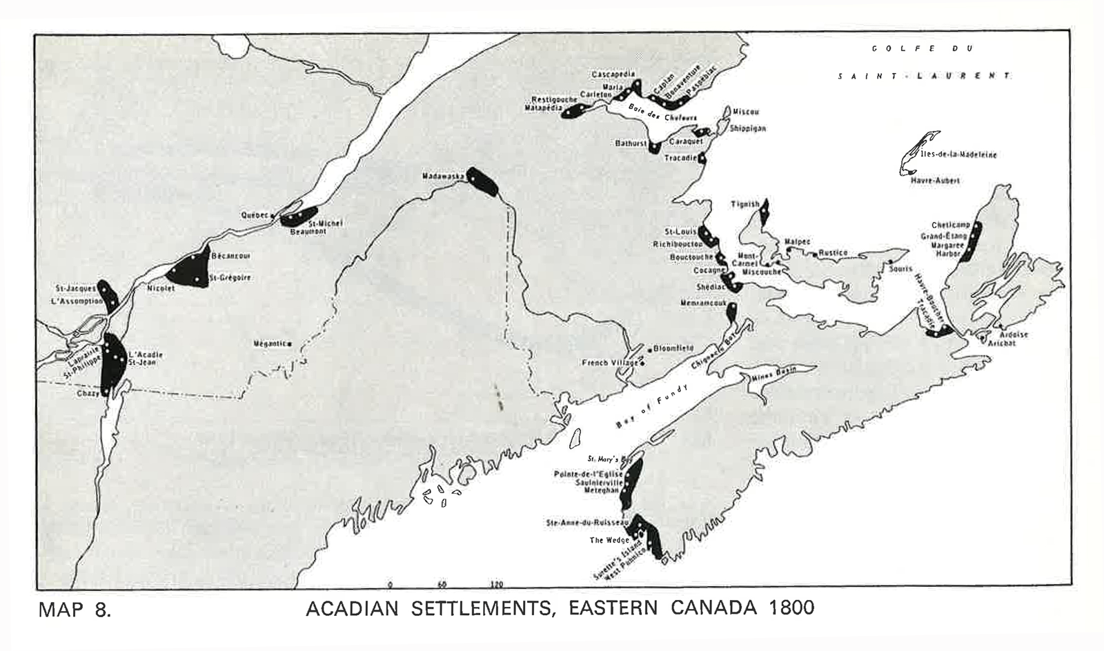 Mapping the Acadian deportations | Canadian Geographic