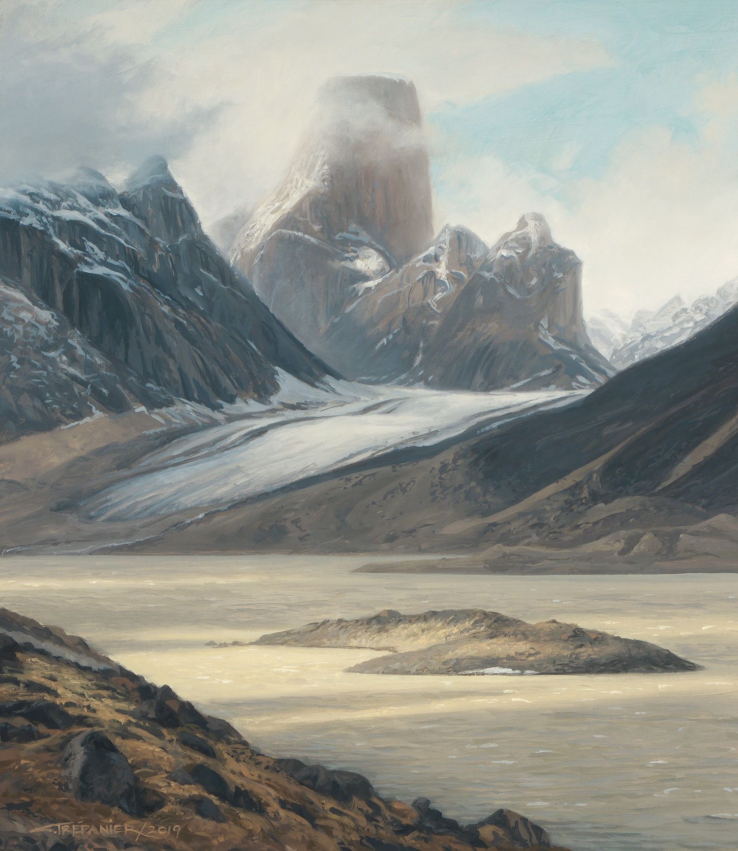 Into the Arctic: The paintings of Cory Trépanier | Canadian Geographic