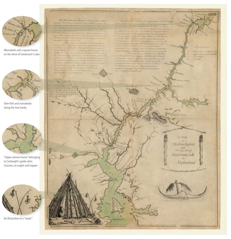 Faded ink: Map tells piece of the Beothuk story in Newfoundland ...