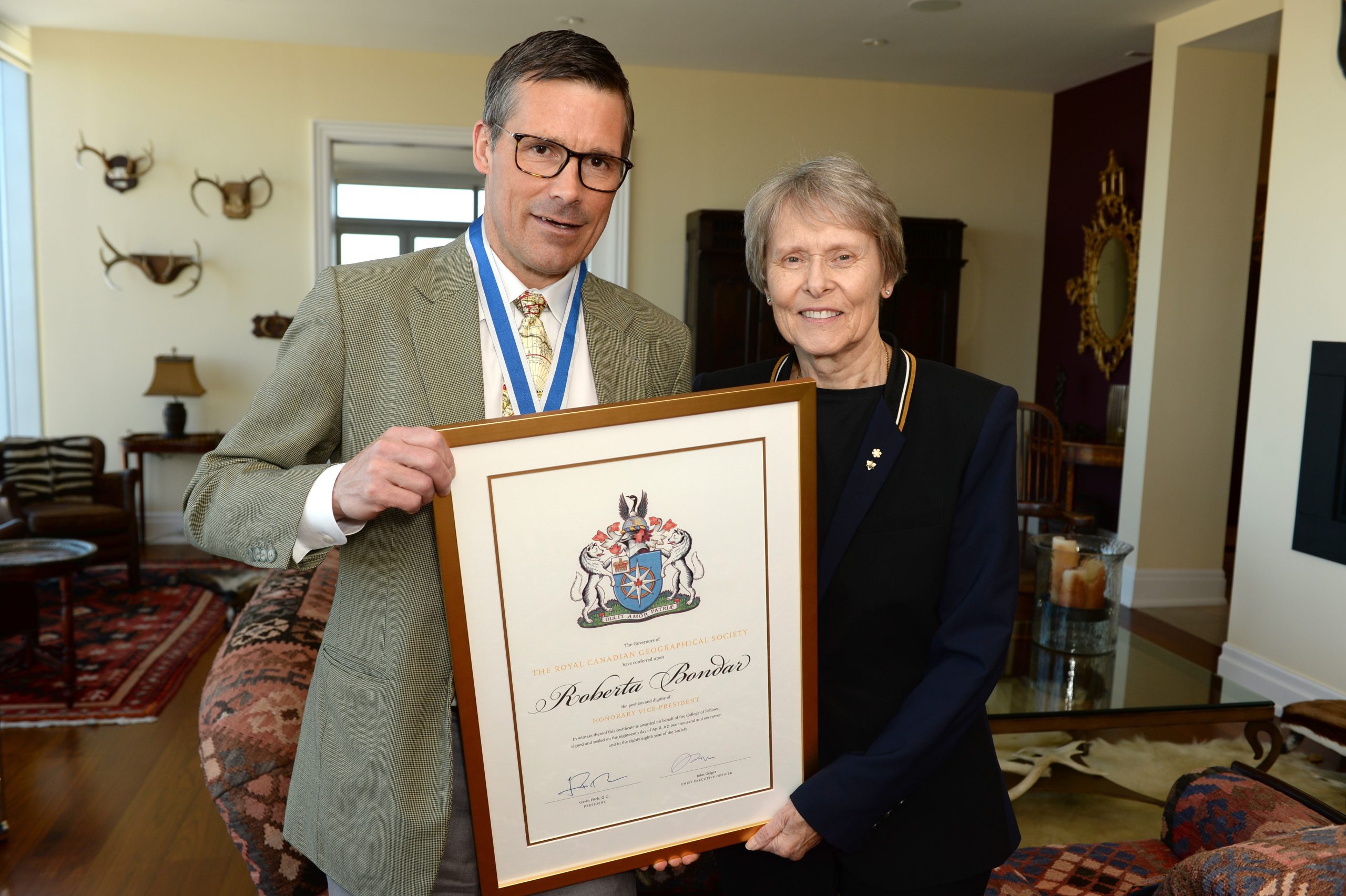 Roberta Bondar on her new role as Honorary Vice-President of the RCGS ...