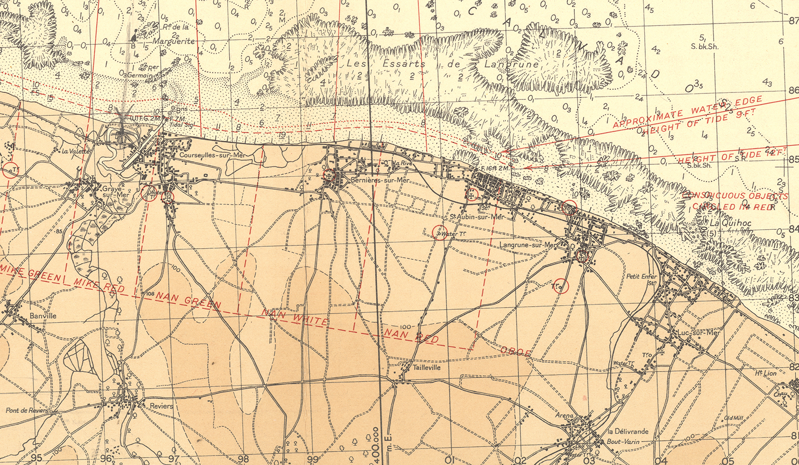 The map that guided Canada’s D-Day clash | Canadian Geographic