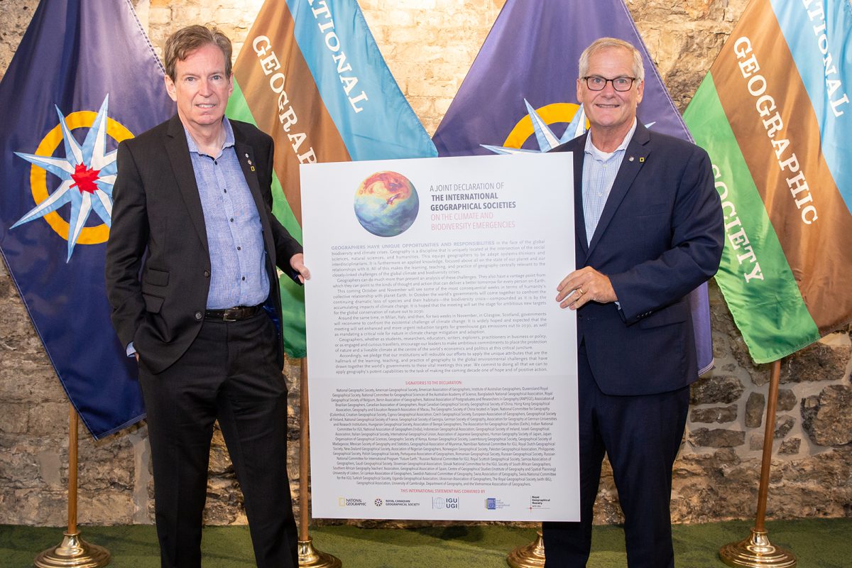 Global geography community calls for action on climate and biodiversity ...