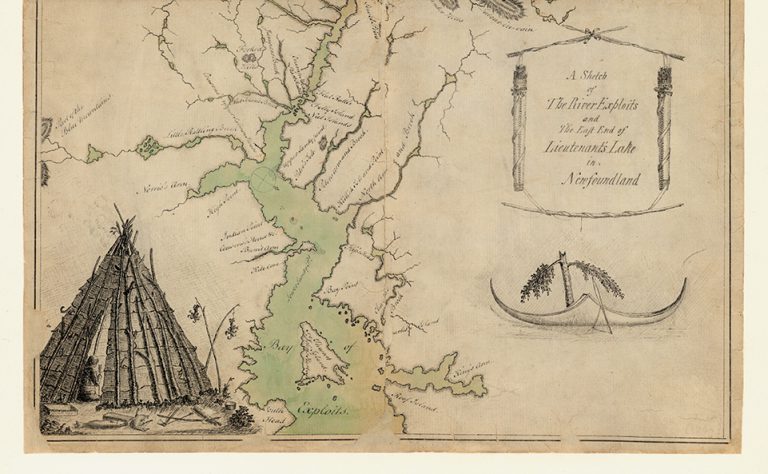 Faded ink: Map tells piece of the Beothuk story in Newfoundland ...