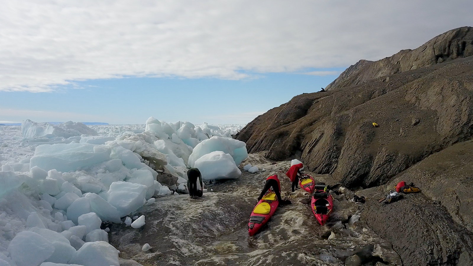 Photos: Tracking Arctic sea ice in Nares Strait | Canadian Geographic