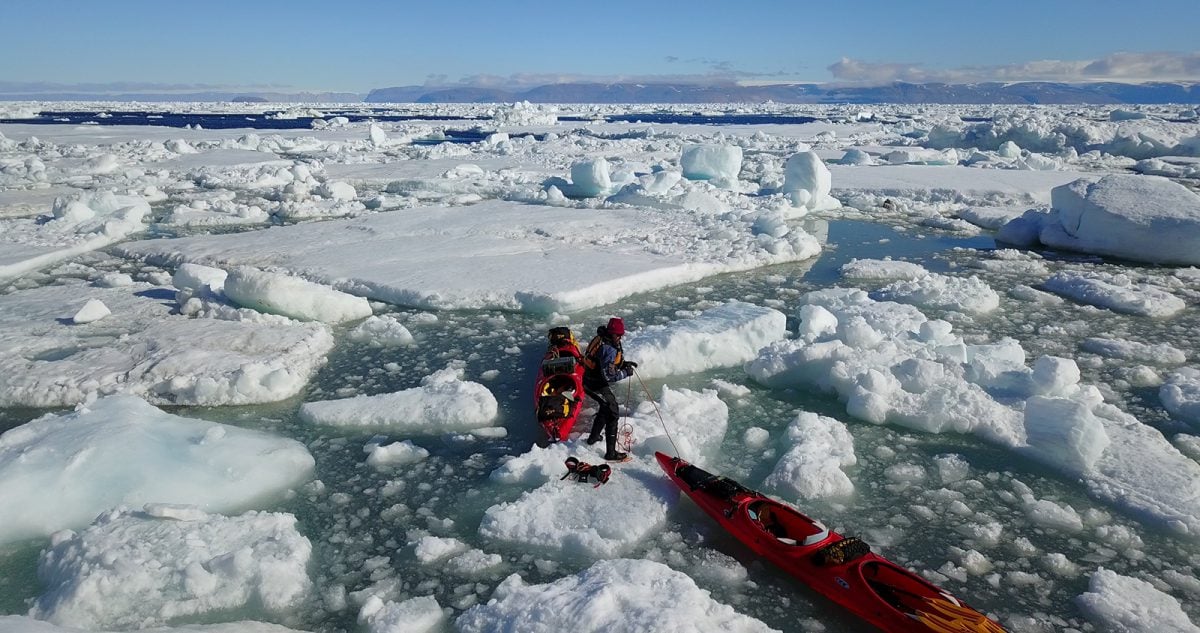 Photos: Tracking Arctic sea ice in Nares Strait | Canadian Geographic