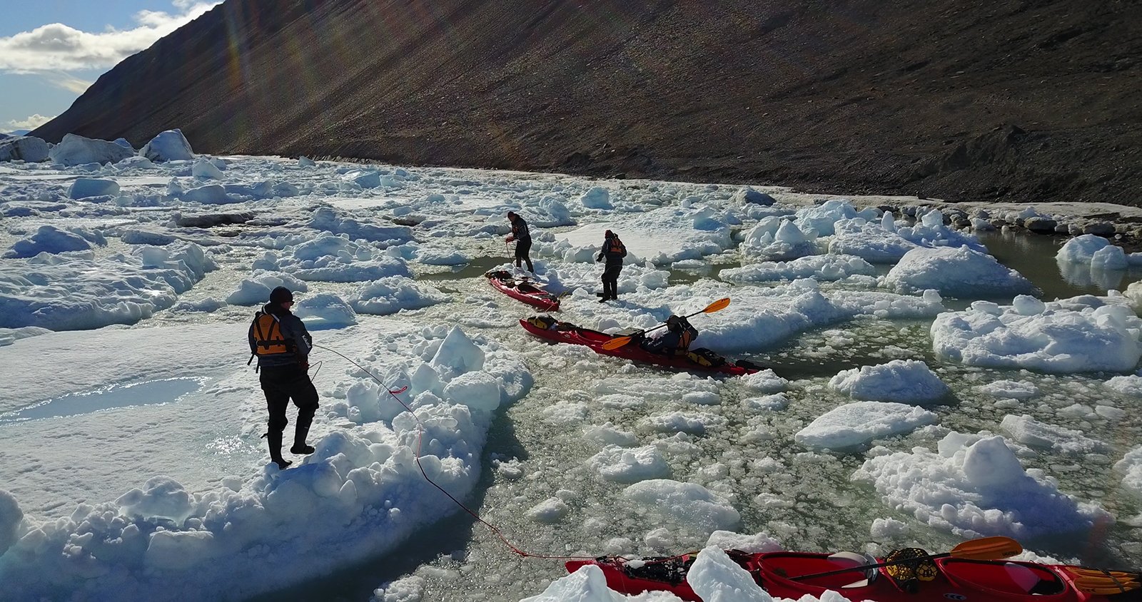 Photos: Tracking Arctic sea ice in Nares Strait | Canadian Geographic