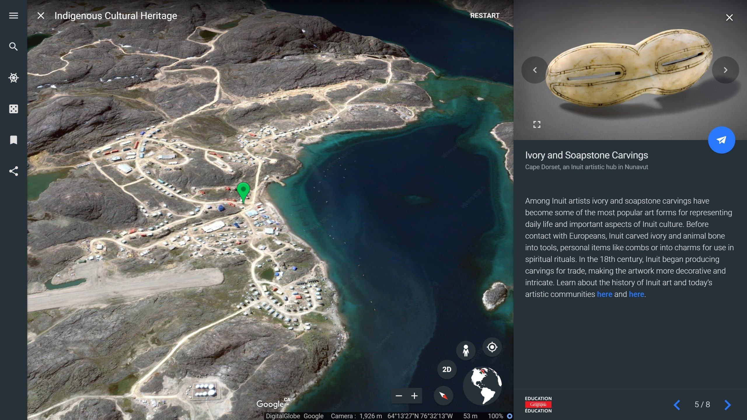 Google Earth Voyager story highlights Indigenous cultural heritage ...