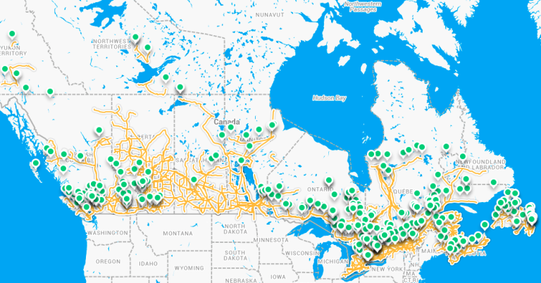 Interactive map shows hydropower infrastructure in Canada | Canadian ...