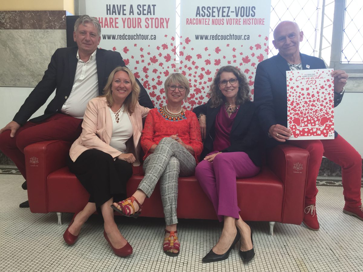 Red Couch Tour to collect stories of Canadians | Canadian Geographic