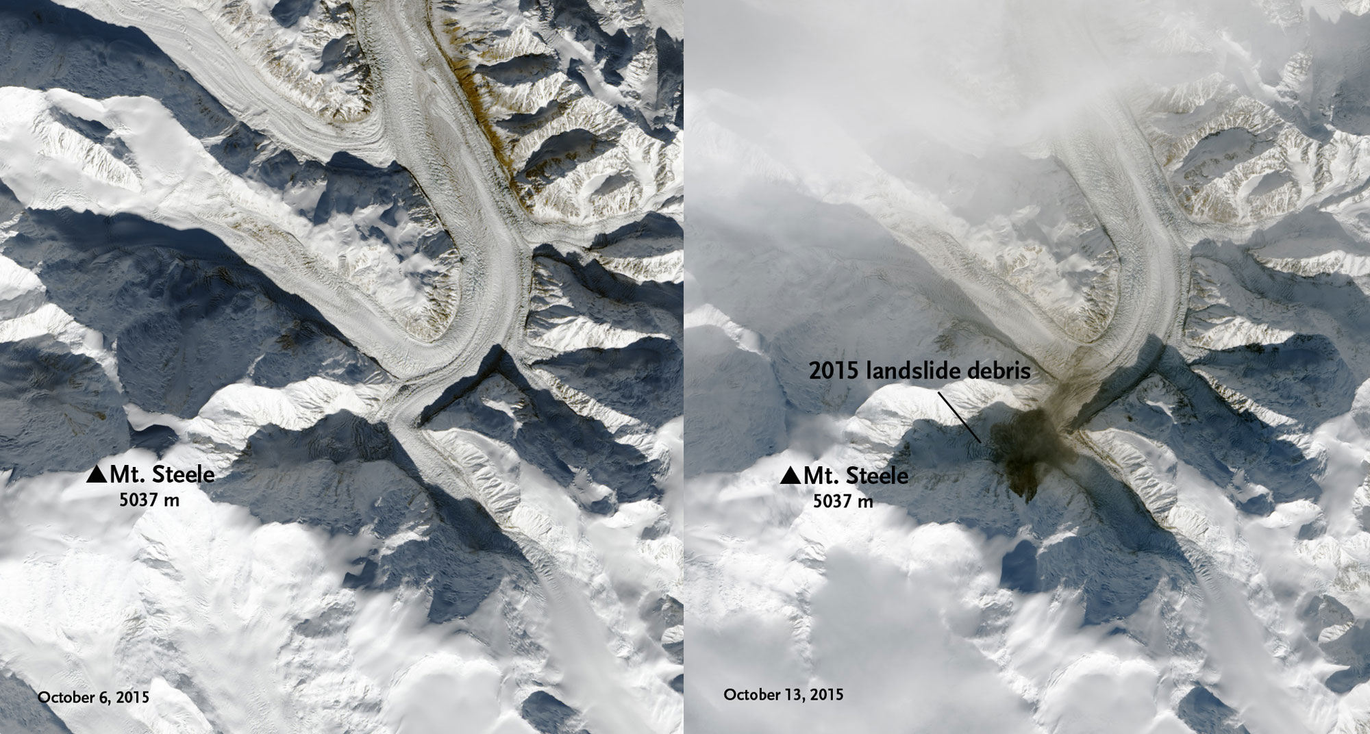 Huge landslide nearly goes unnoticed in Yukon | Canadian Geographic