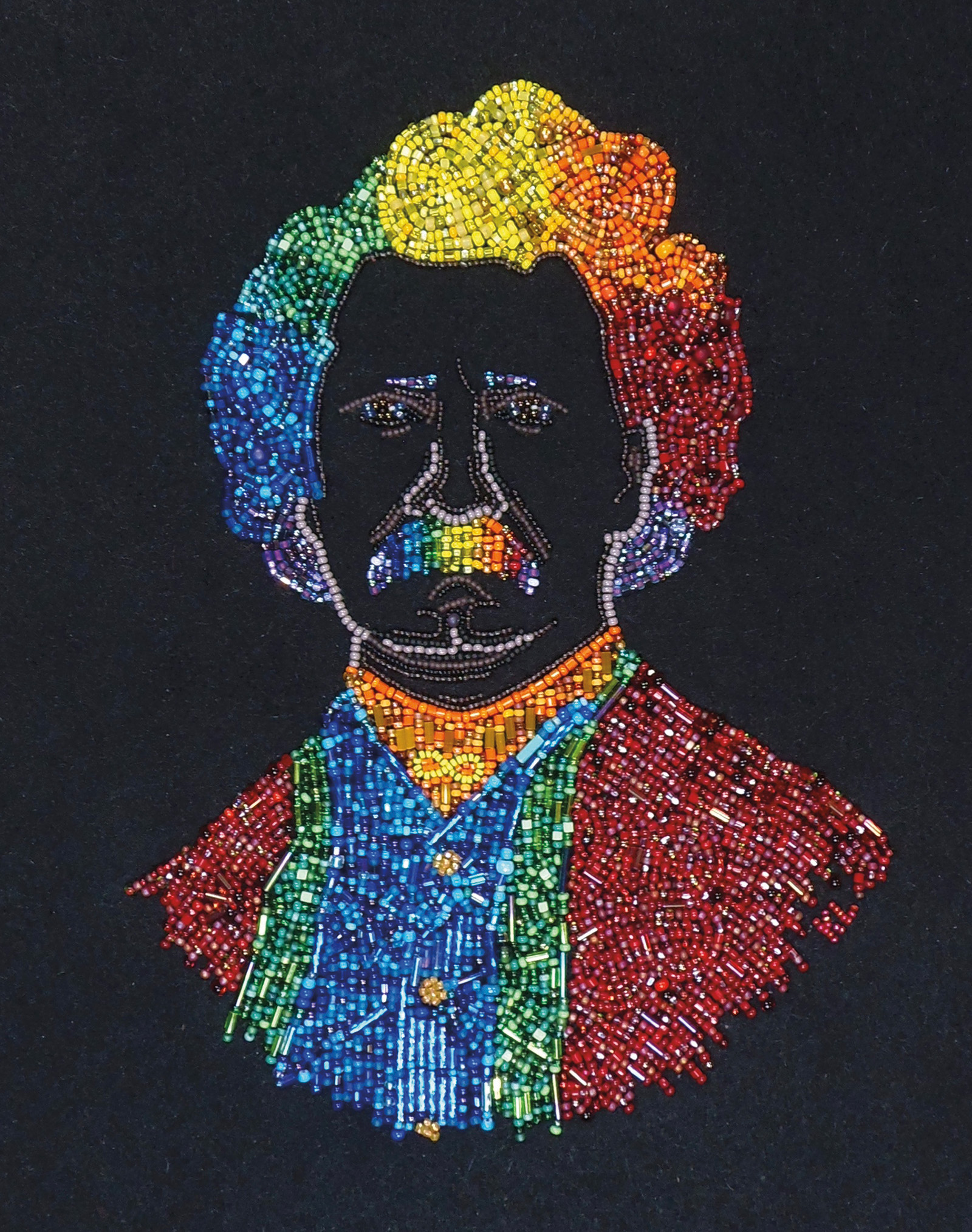 Beading a Métis icon | Canadian Geographic