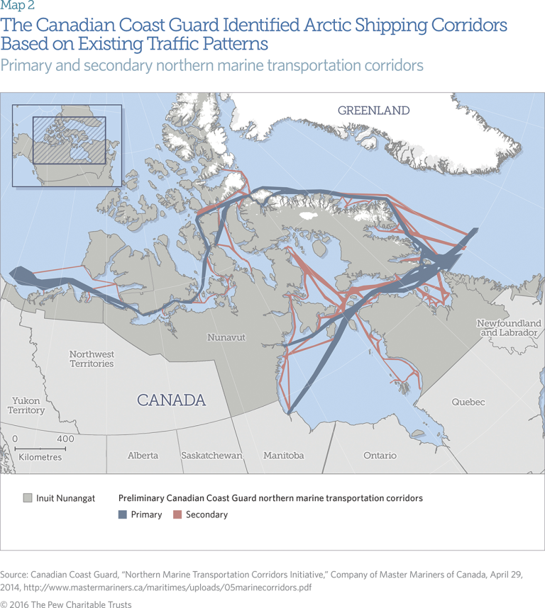 Mapping Arctic corridors | Canadian Geographic