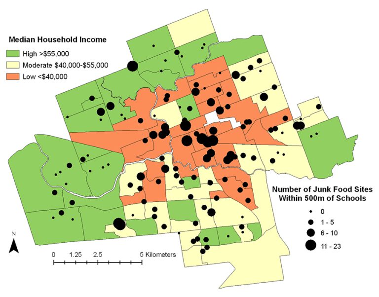 Mapping the causes of obesity | Canadian Geographic