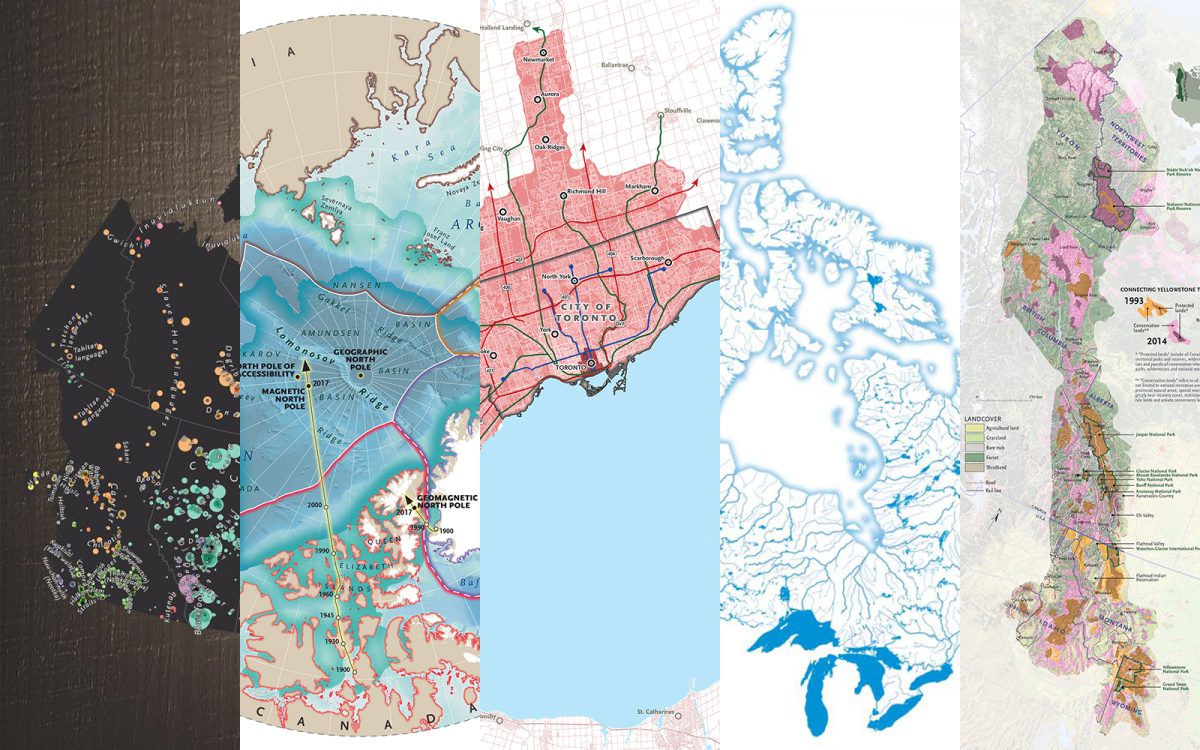 The best maps Canadian Geographic published in 2017 | Canadian Geographic