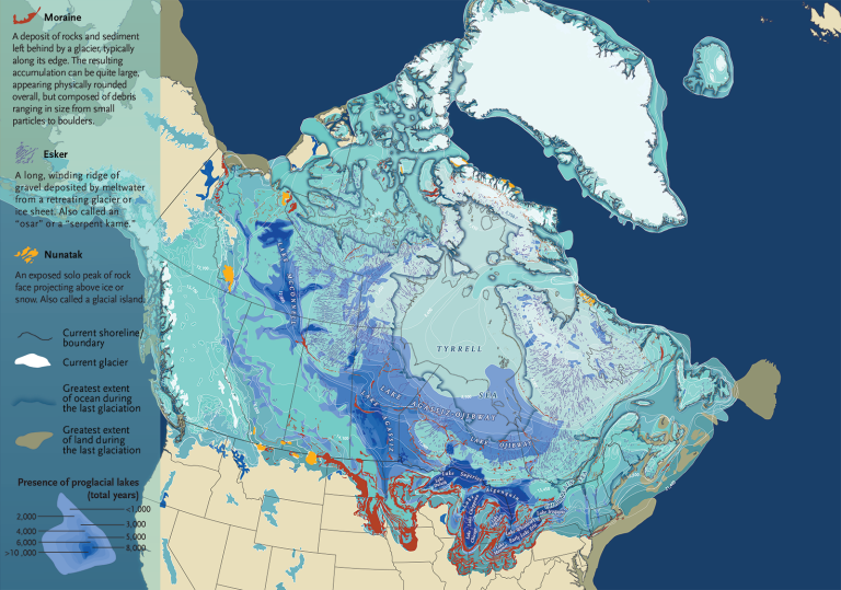 The shape of ice: Mapping North America’s glaciers | Canadian Geographic