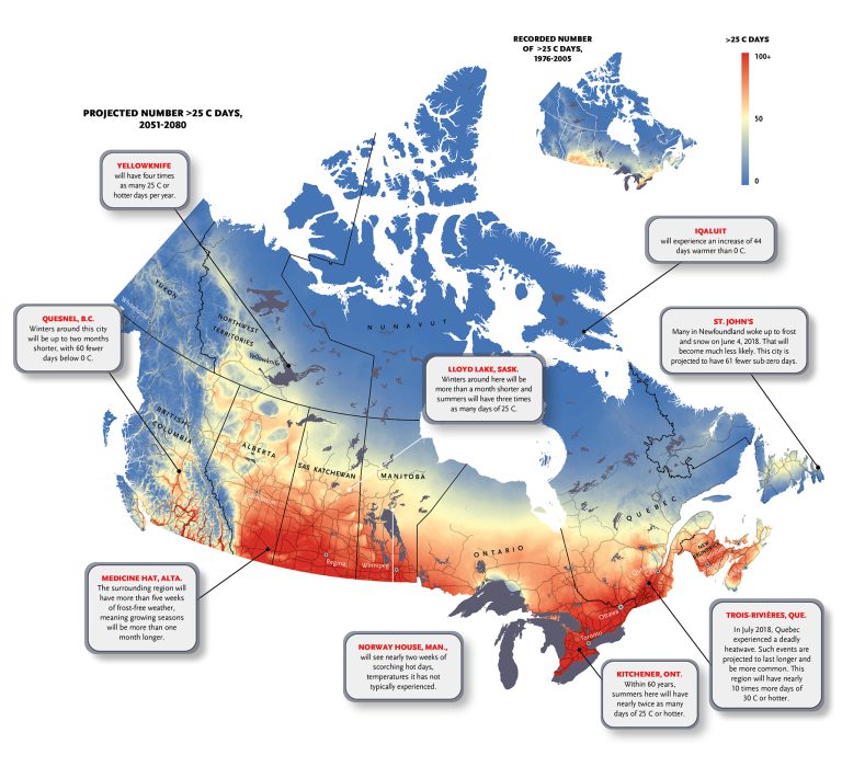 Mapping Canada’s climate future | Canadian Geographic