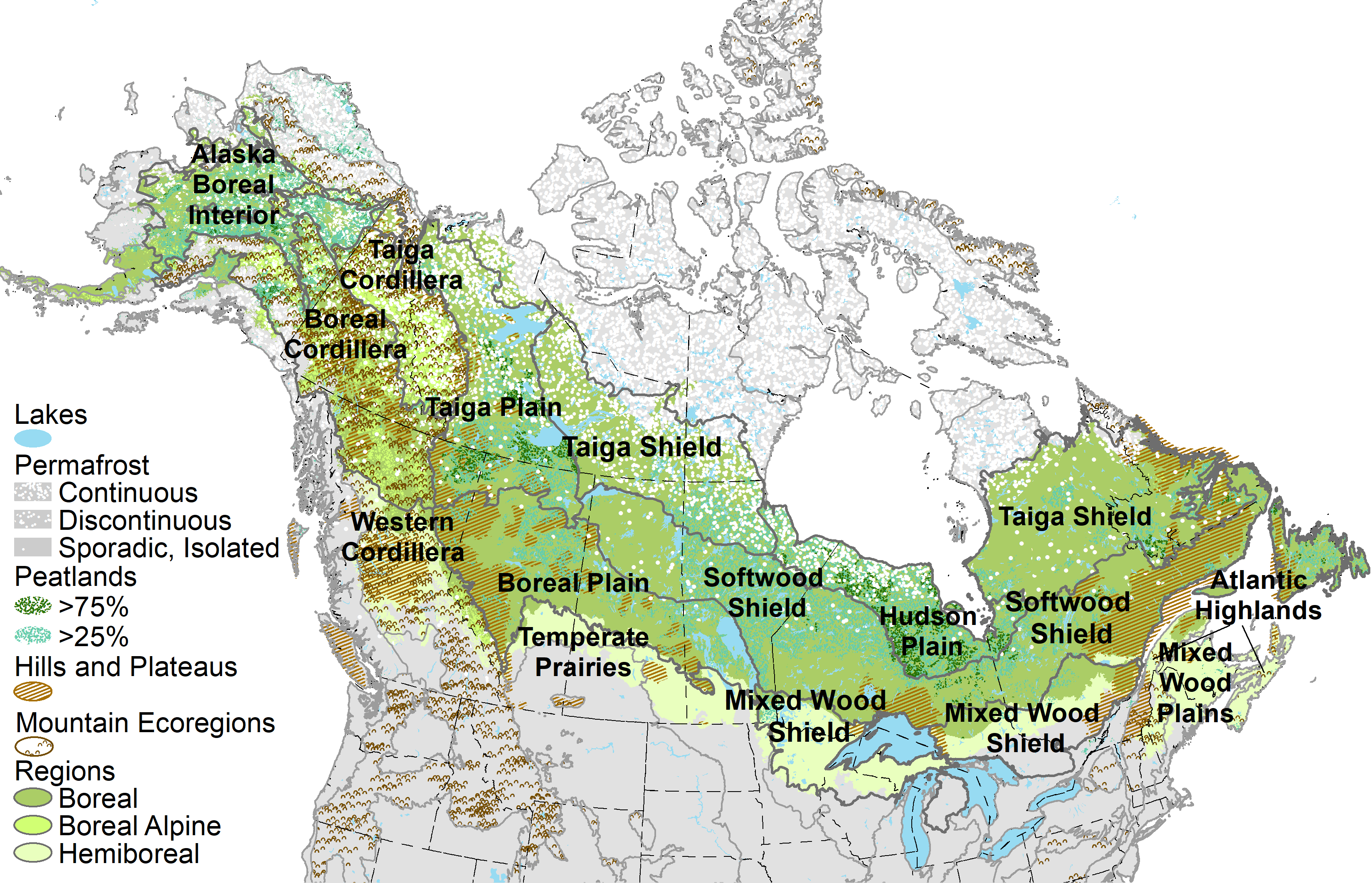 New framework identifies climate change “refugia” in boreal forest ...