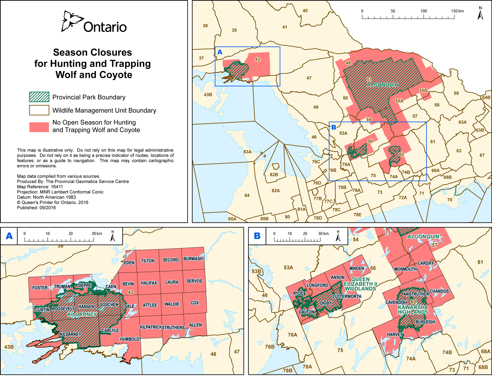 Ontario aims to relieve pressure on threatened Algonquin wolf ...