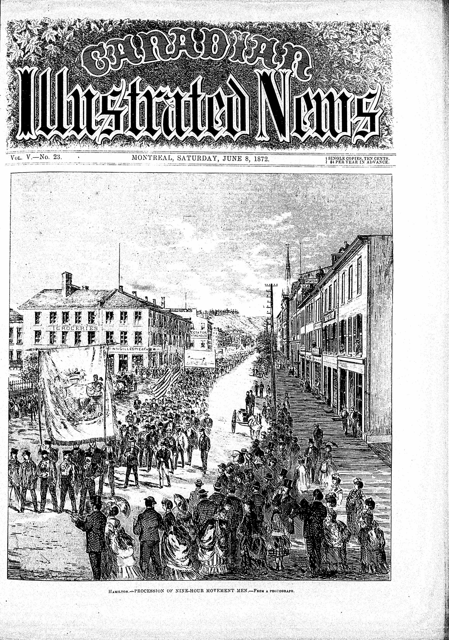 150th anniversary: the Nine Hour Movement and adoption of the Trade ...