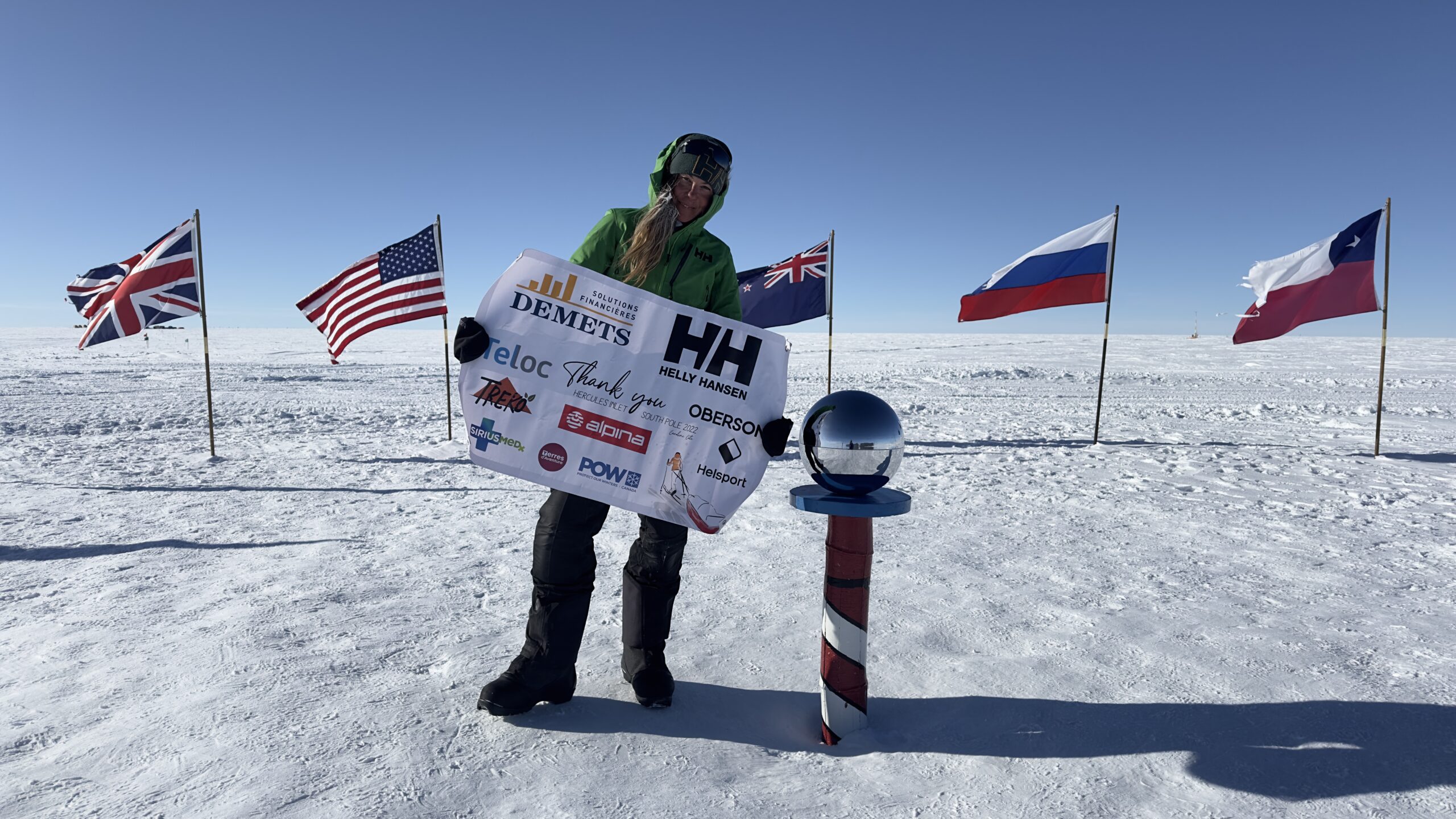Meet Caroline Côté, the fastest woman to reach the South Pole ...