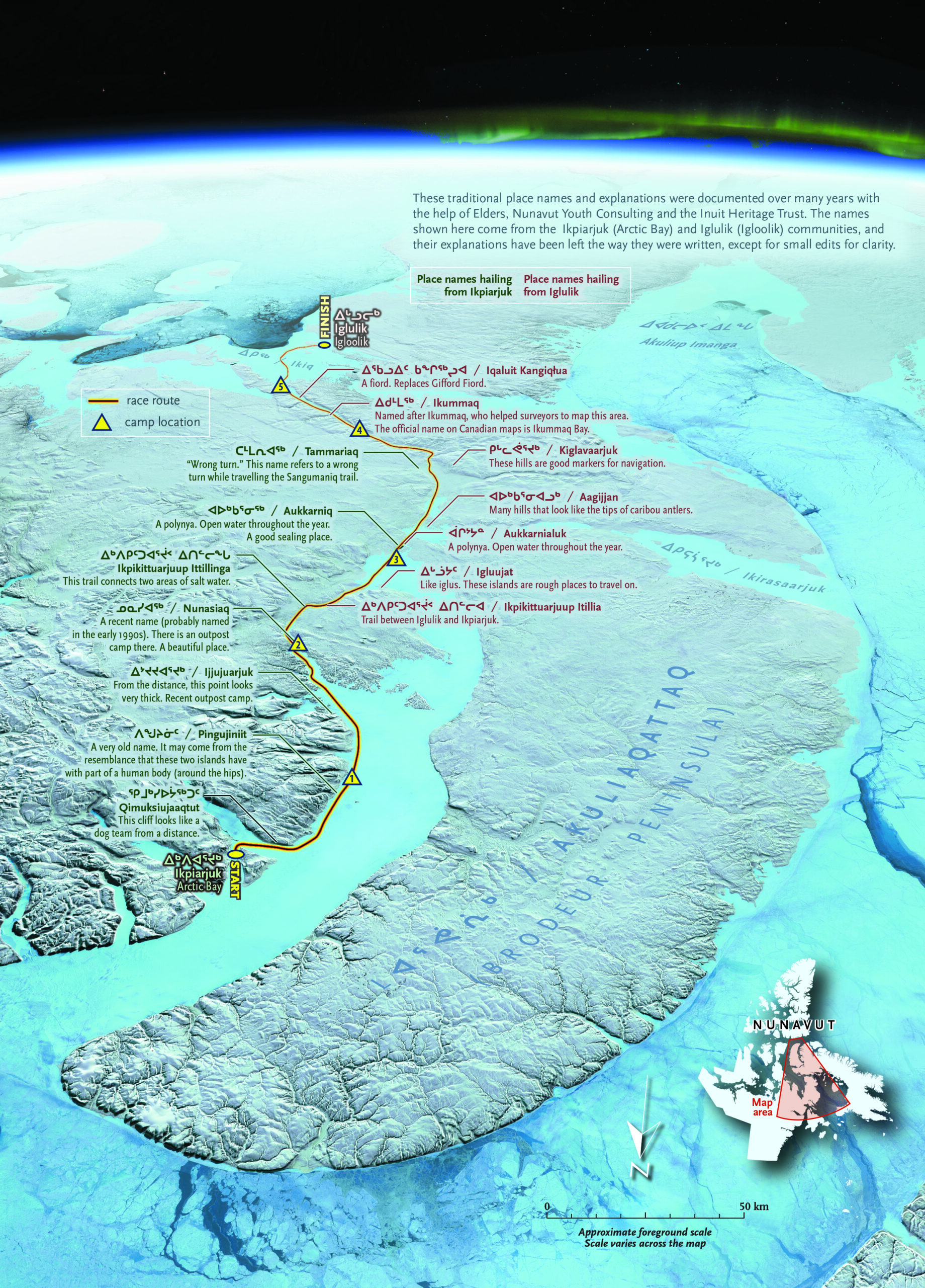 The Nunavut Quest dogsled race is revitalizing a once-threatened ...