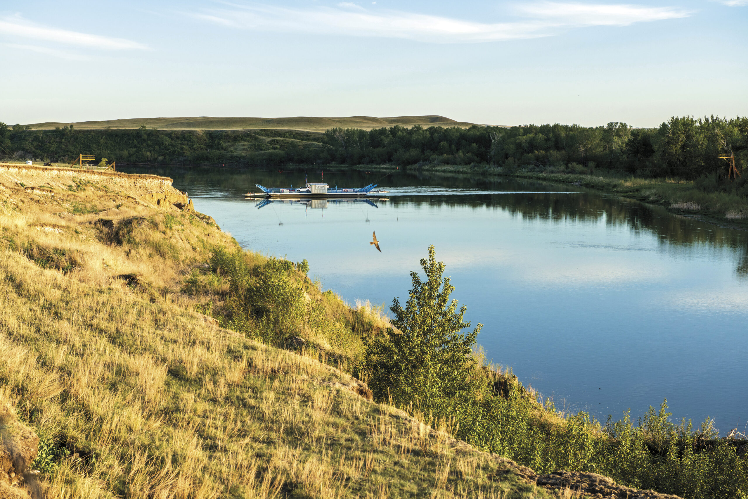 Crossing time: Alberta’s last river ferries | Canadian Geographic