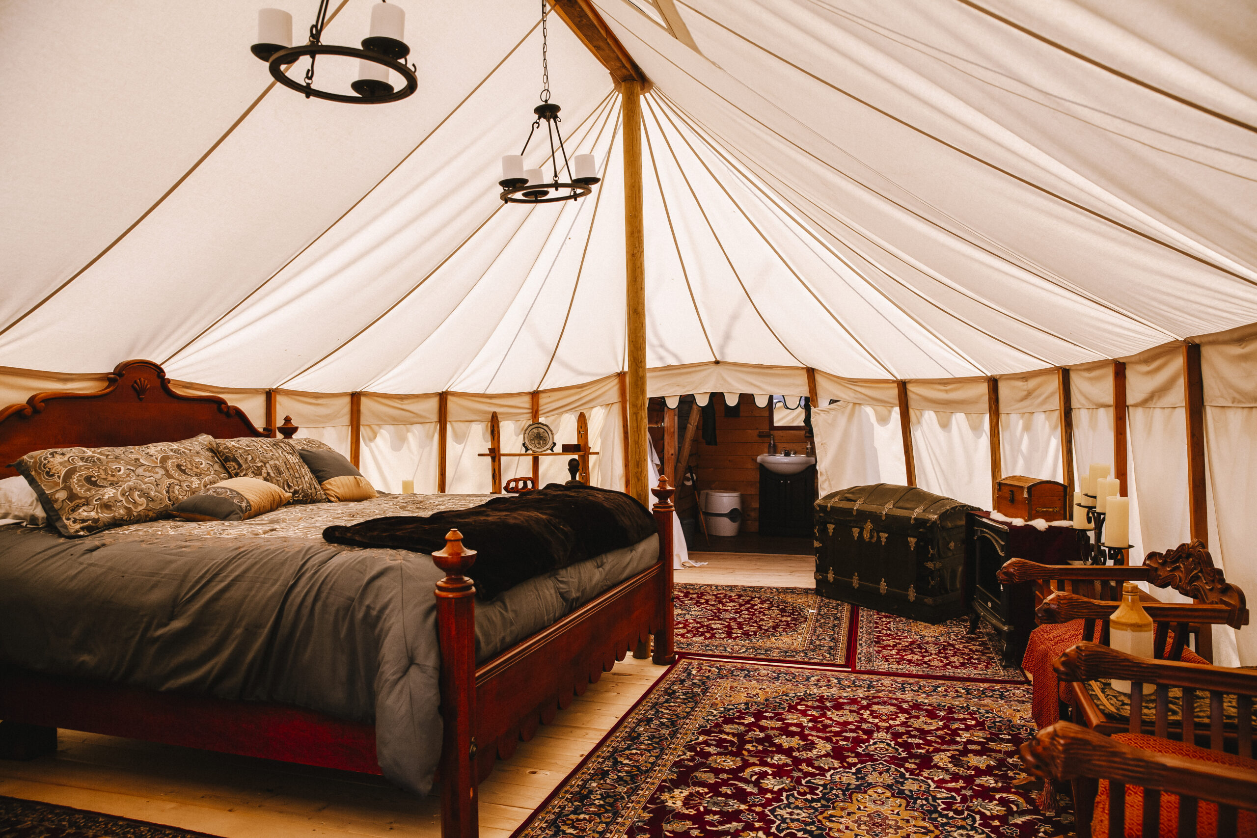 A knight to remember: Medieval glamping in Alberta | Canadian Geographic