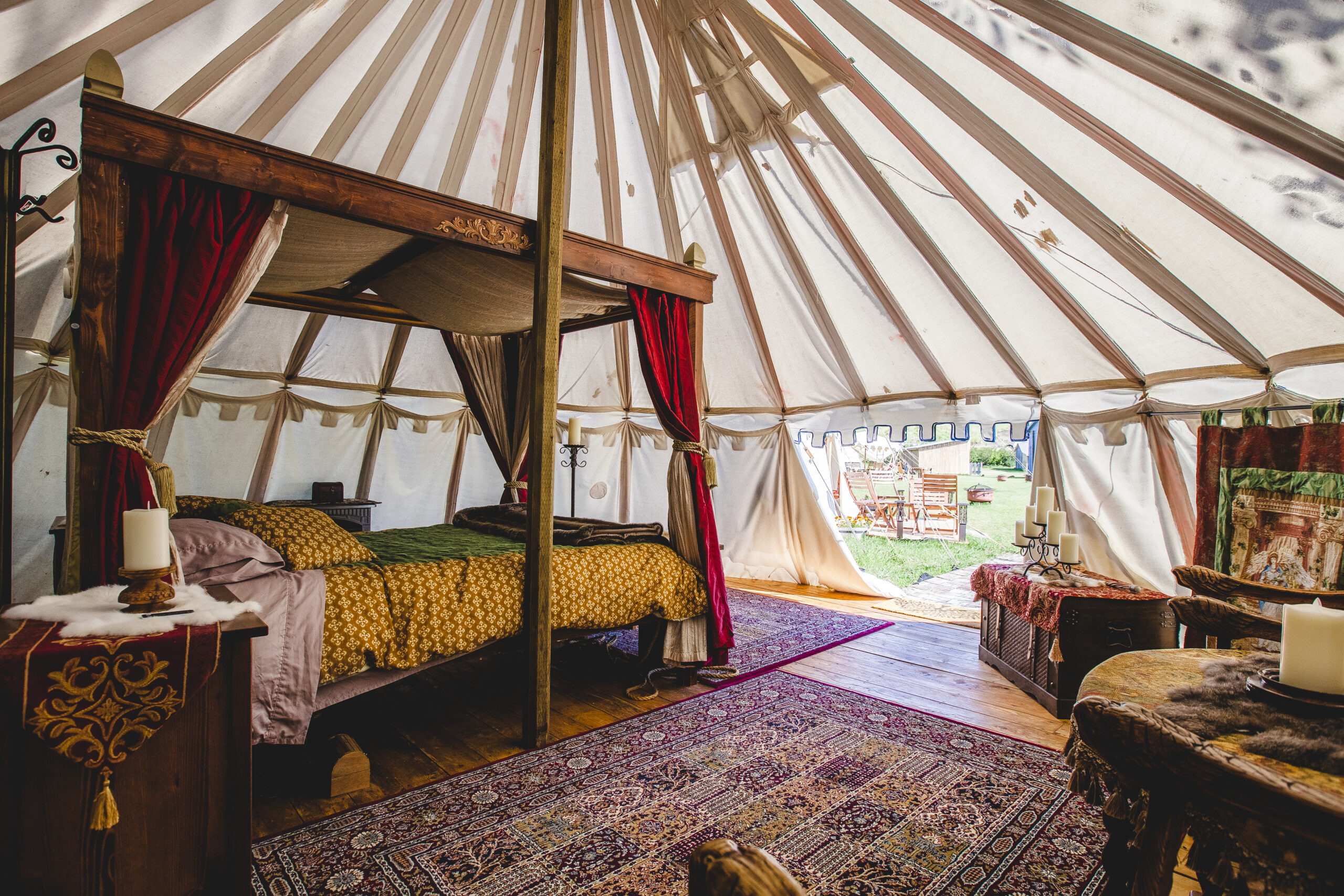 A knight to remember: Medieval glamping in Alberta | Canadian Geographic