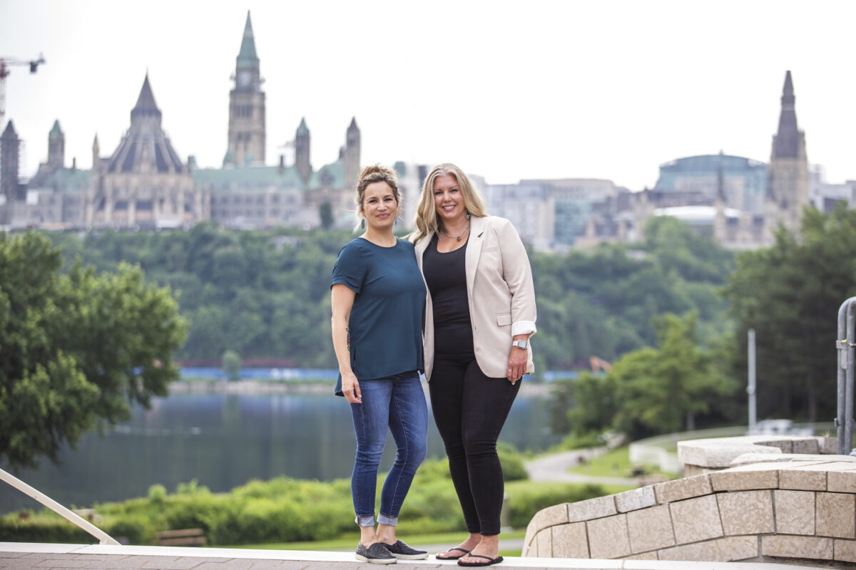 Charmaine Parenteau and Jennifer Demers on the One Spirit Unity Run ...
