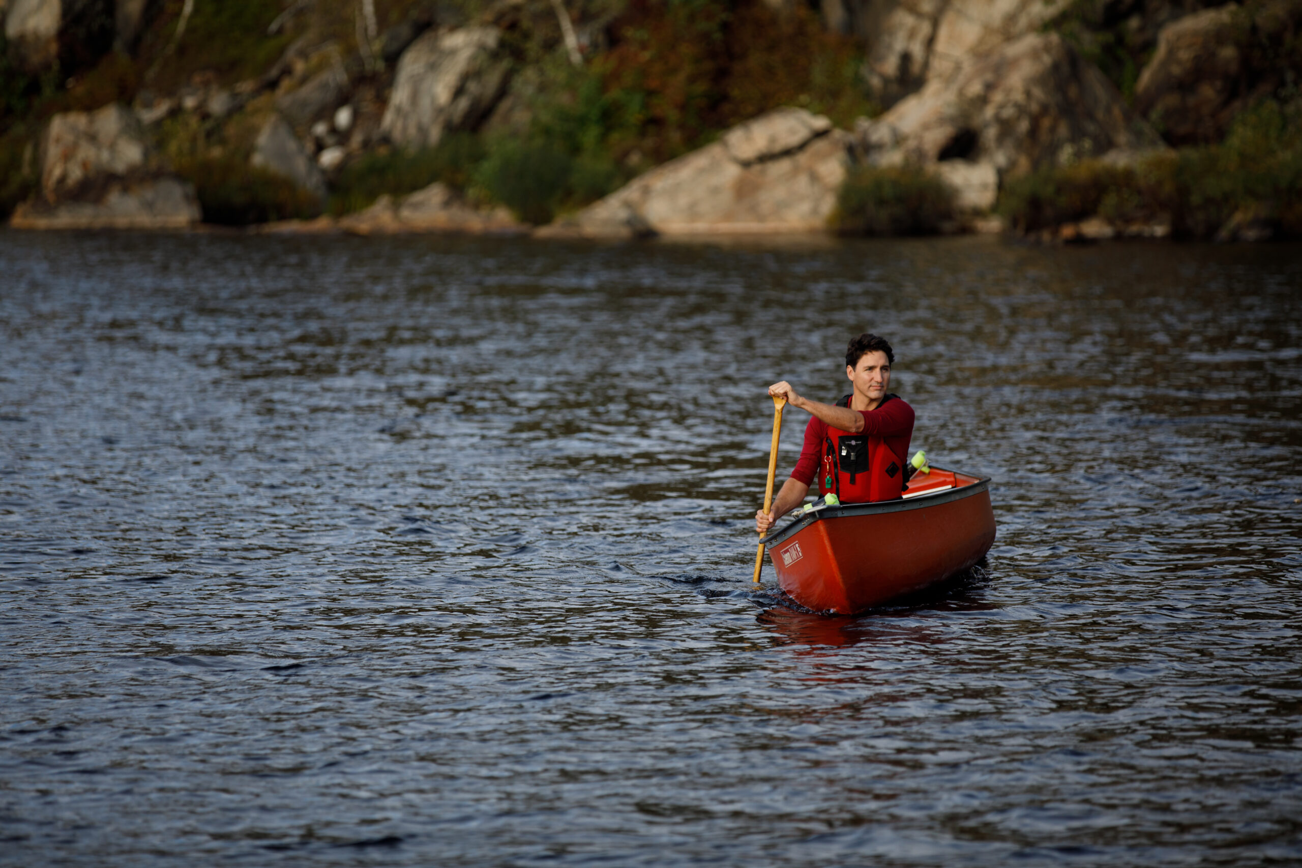 A canoe conversation with Prime Minister Justin Trudeau | Canadian ... A canoe conversation with Prime Minister Justin Trudeau | Canadian ...