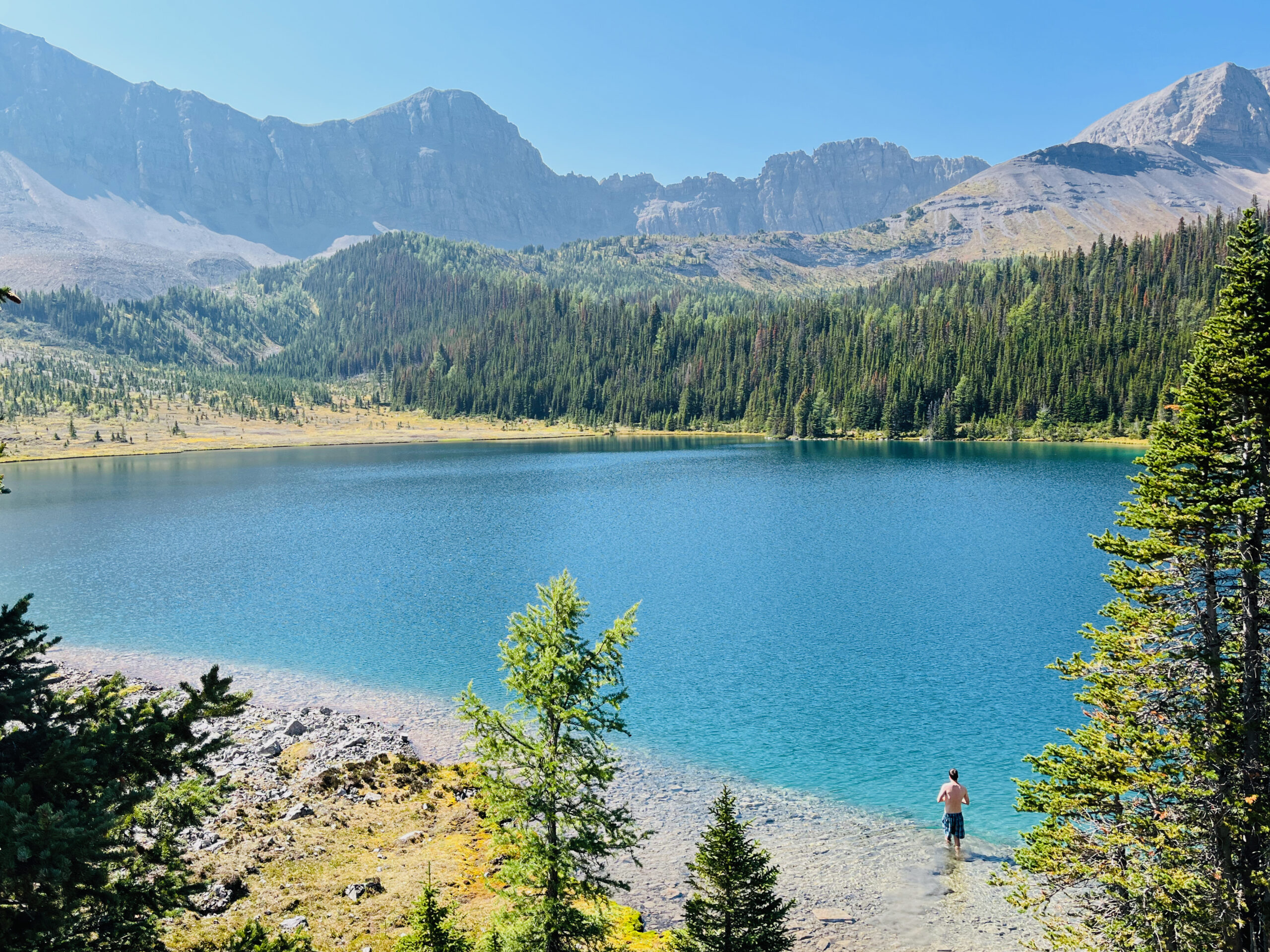 Horseback riding to the Allenby Pass with Banff Trail Riders | Canadian ...