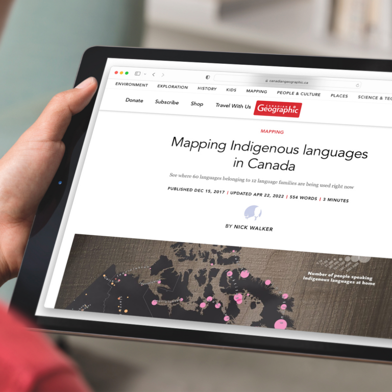 Indigenous Peoples Atlas of Canada | Canadian Geographic