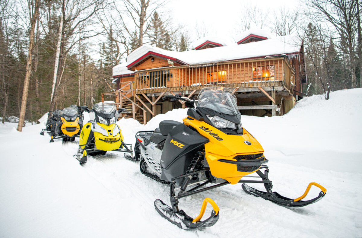 An off-grid snowmobile adventure in Central Ontario | Canadian Geographic