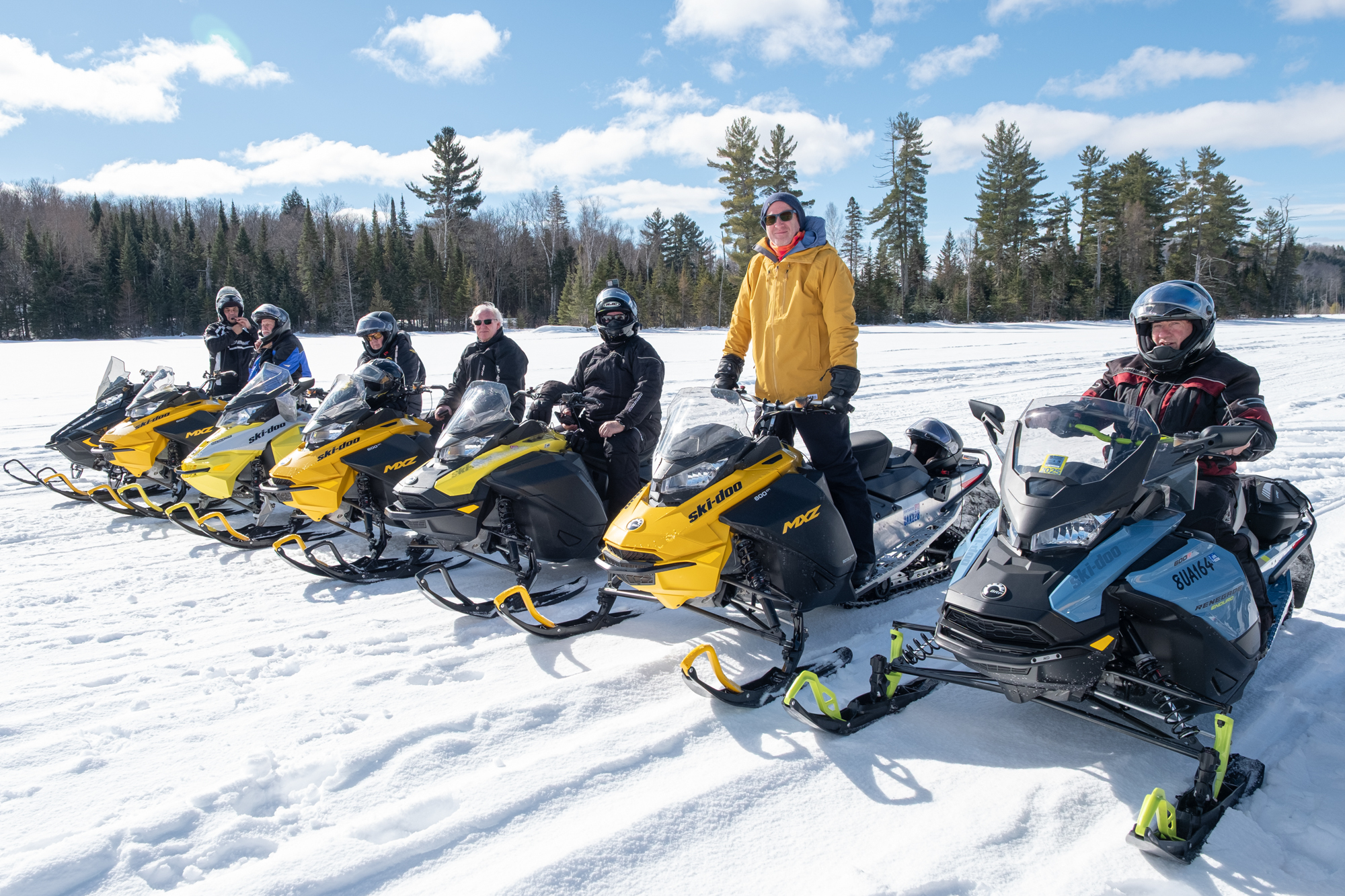 An off-grid snowmobile adventure in Central Ontario | Canadian Geographic