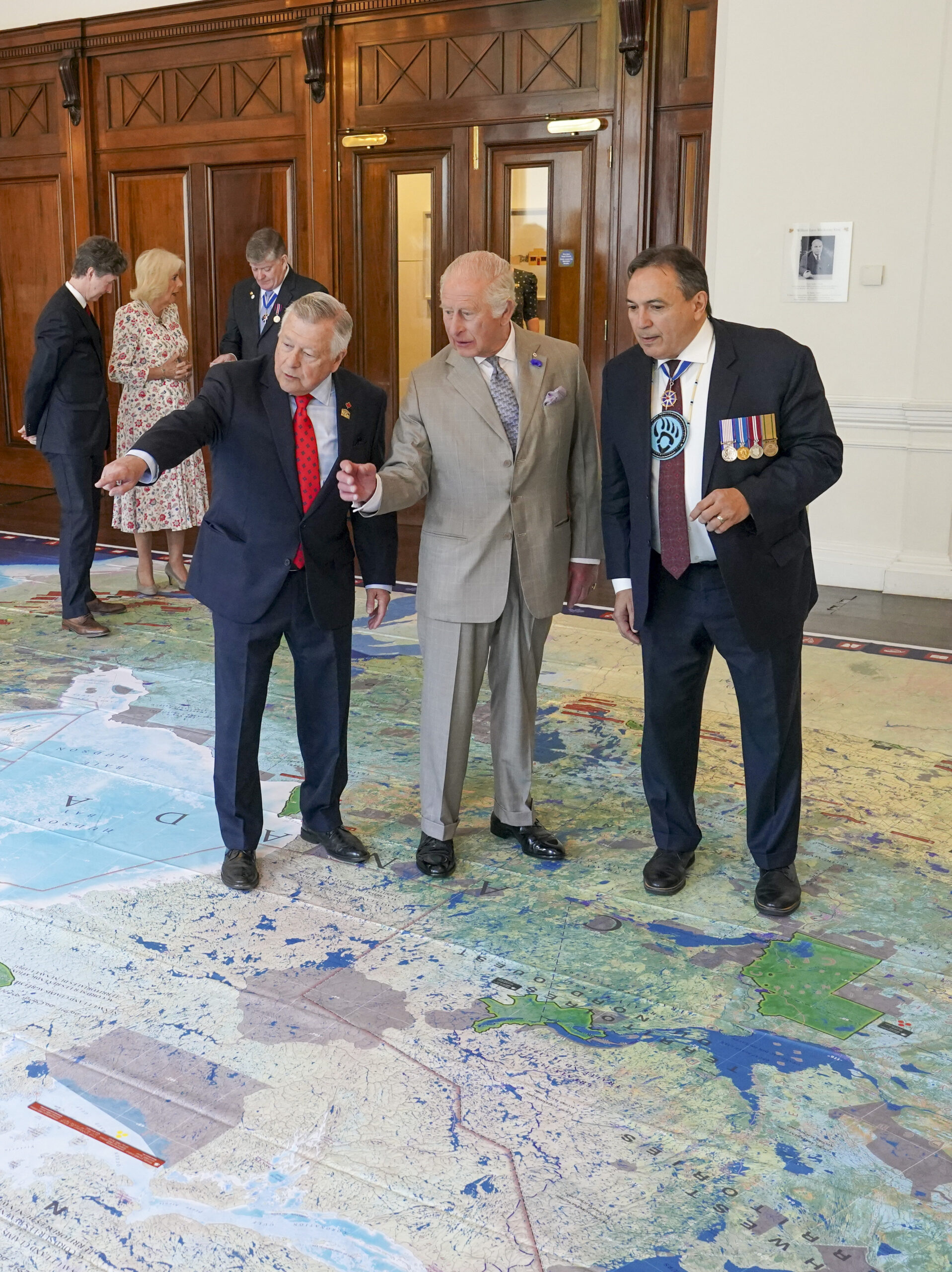 King and Queen visit Canada House in London to mark historic ...