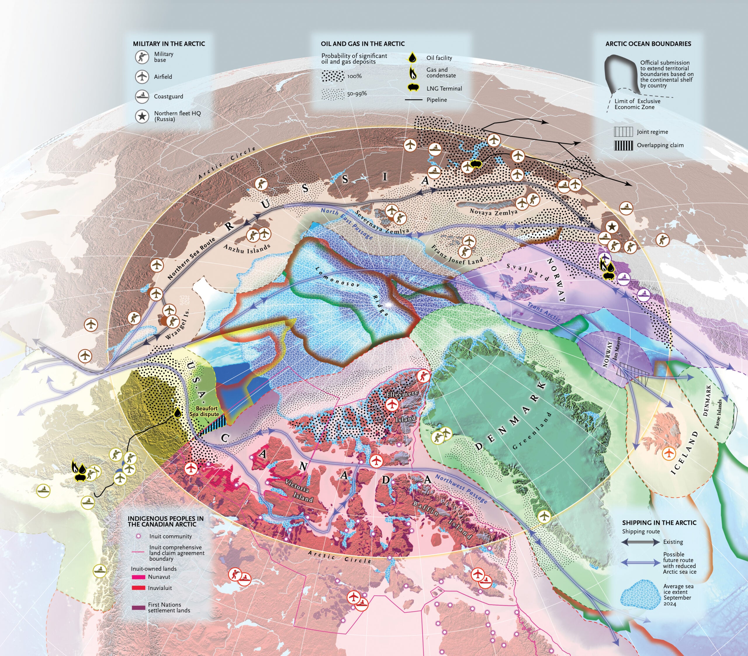Everybody wants the Arctic. This map shows why. | Canadian Geographic